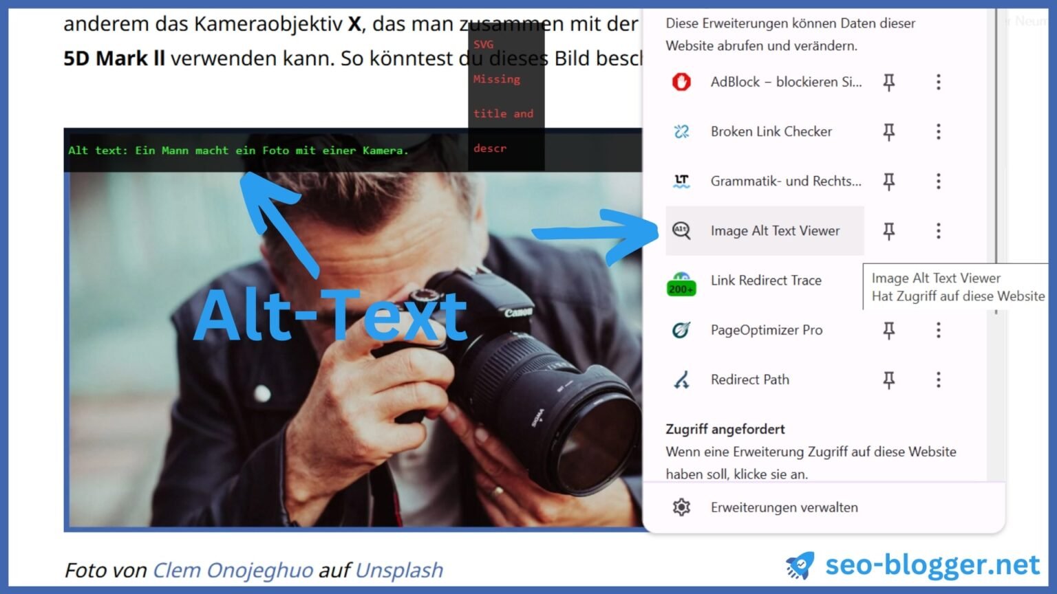Alt-Text Optimierung – Der vollständige Leitfaden [2025]